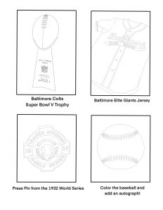 Coloring Pages | Babe Ruth Birthplace Museum Baltimore MD