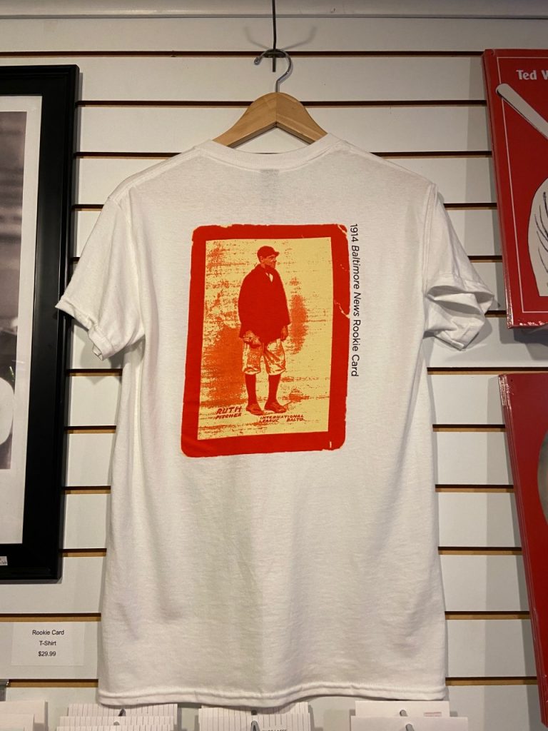 Babe Ruth Museum Rookie Card T-Shirt | Babe Ruth Birthplace Museum ...